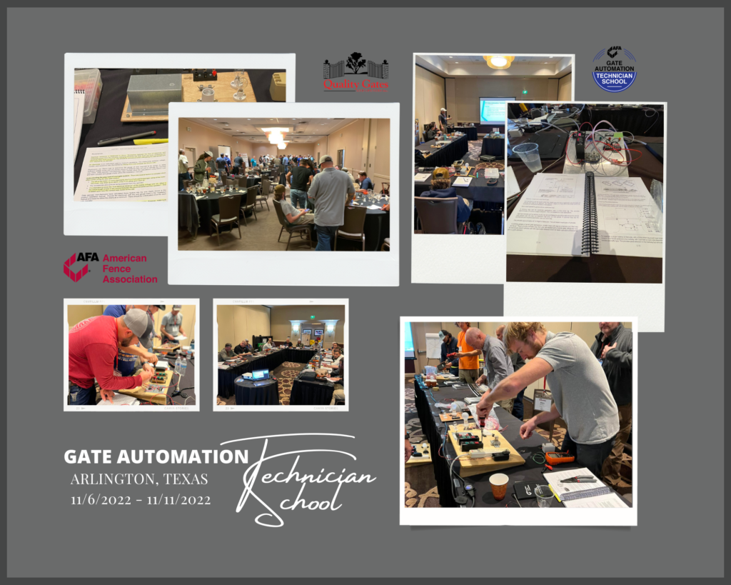 American Fence Association | Gate Automation Technical School [GATS ...